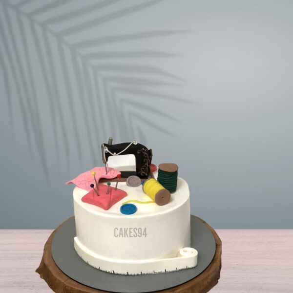 Sewing Machine Theme Cake – Cakes94
